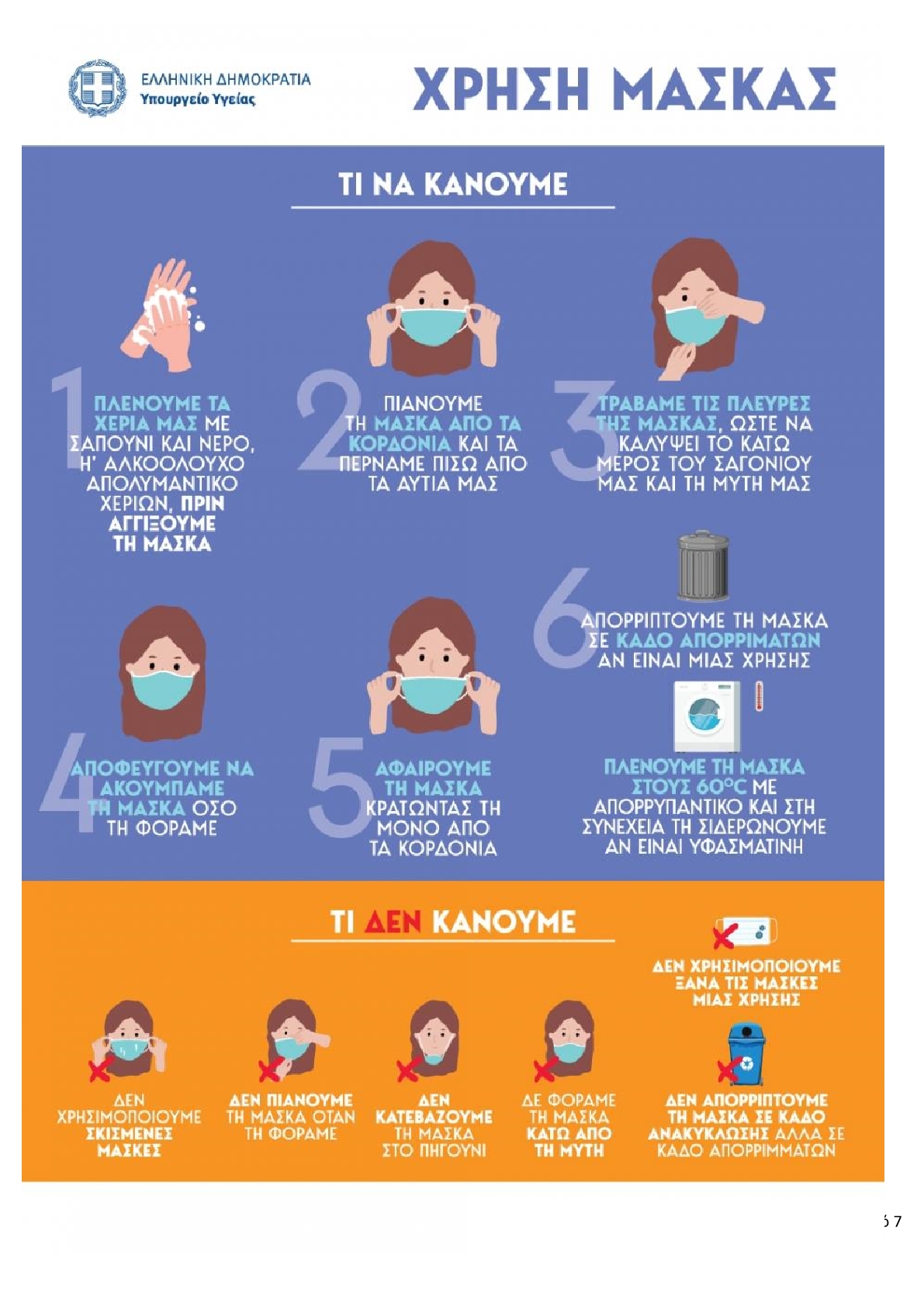 ΟΔΗΓΙΕΣ ΓΙΑ ΑΤΟΜΑ ΠΟΥ ΗΡΘΑΝ ΣΕ ΕΠΑΦΗ ΜΕ ΕΠΙΒΕΒΑΙΩΜΕΝΟ ΚΡΟΥΣΜΑ COVID-19 ...