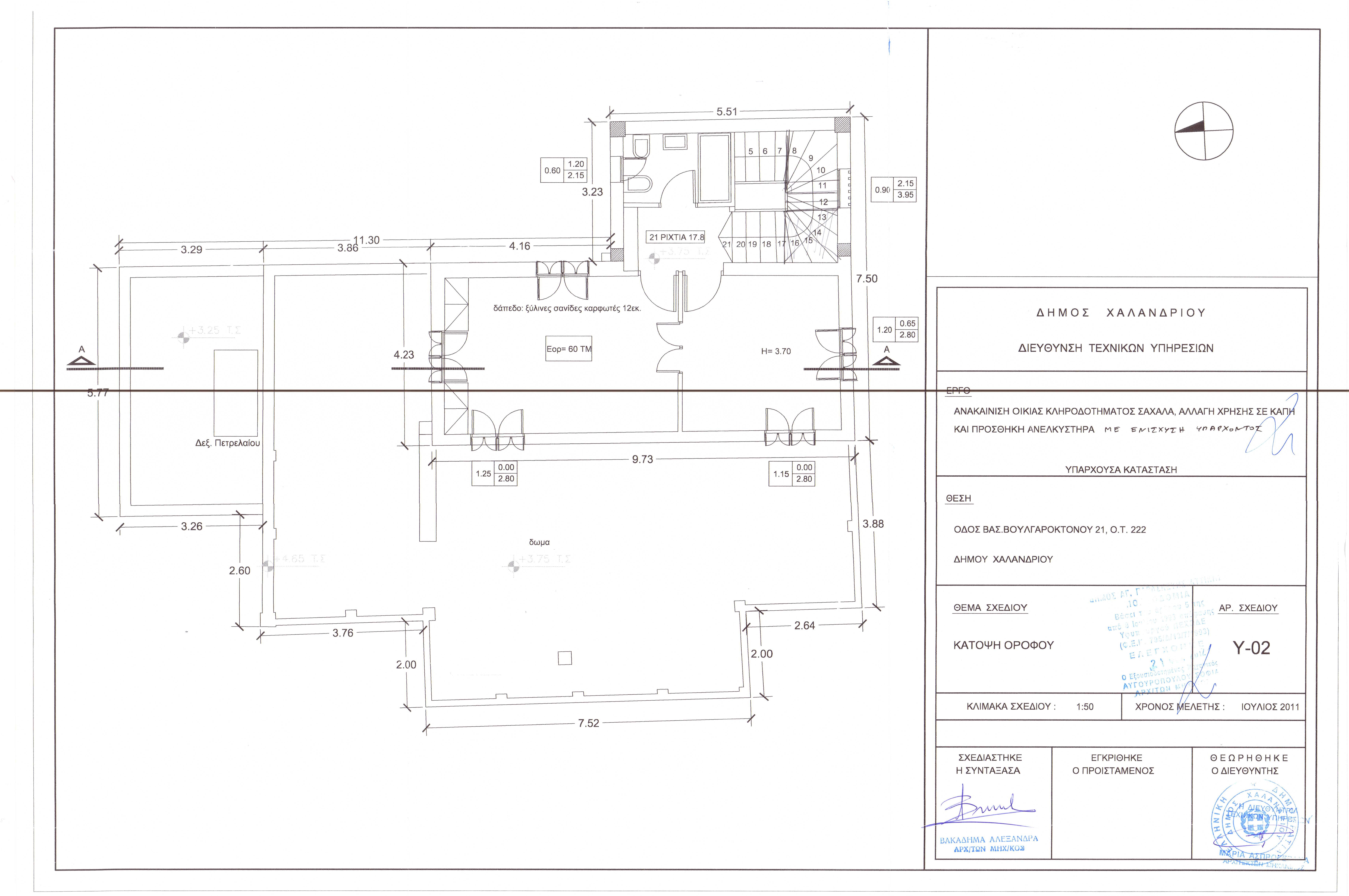 Τεύχη Δημοπράτησης για το έργο: ΑΝΑΚΑΙΝΙΣΗ ΚΛΗΡΟΔΟΤΗΜΑΤΟΣ ΣΑΧΑΛΑ ΓΙΑ ...