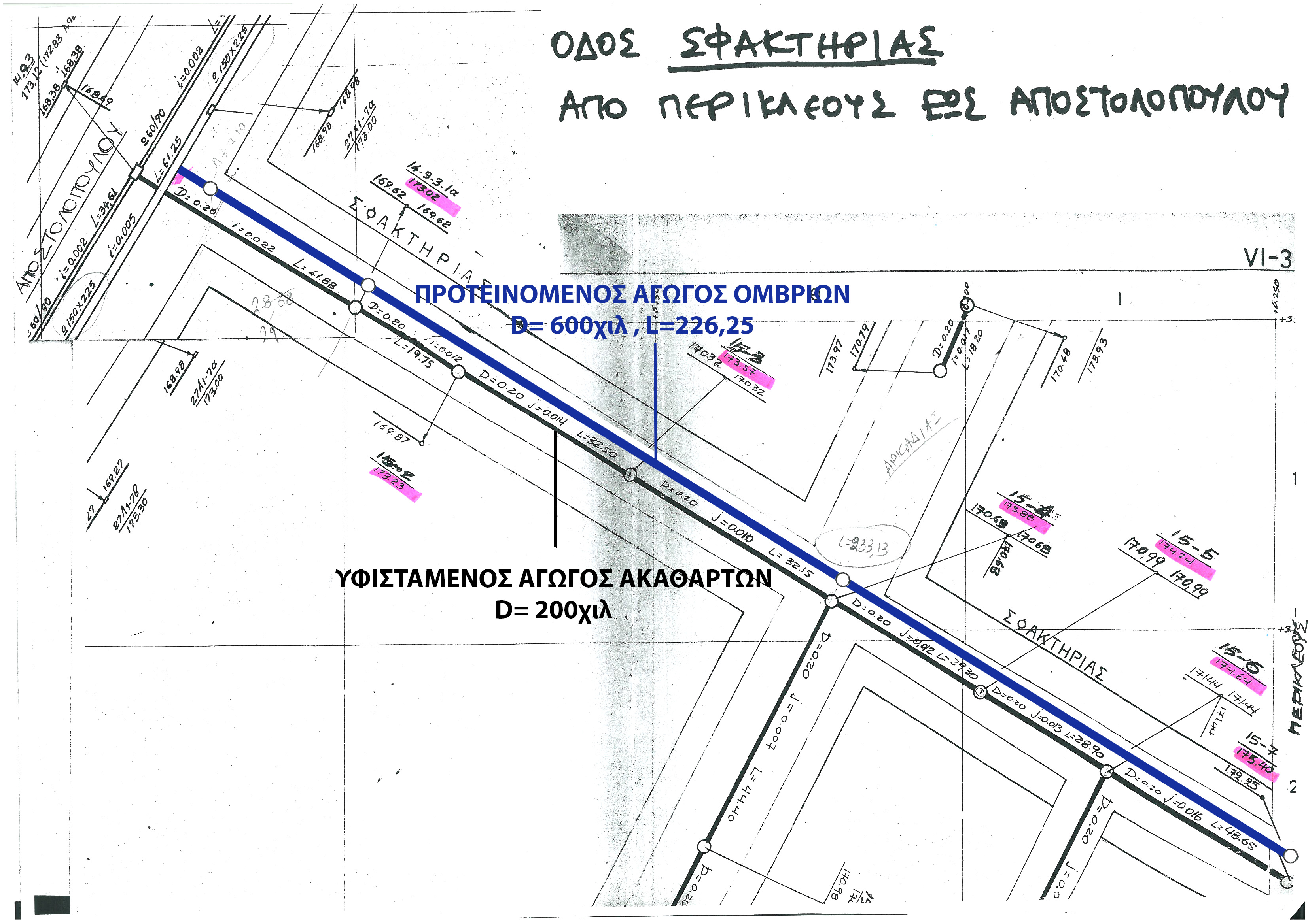 Τεύχη Δημοπράτησης για το έργο : ΚΑΤΑΣΚΕΥΗ ΚΑΙ ΕΠΙΣΚΕΥΗ ΑΓΩΓΩΝ ΟΜΒΡΙΩΝ ...