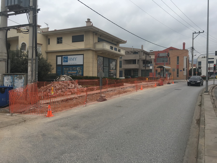 Έργο αποκατάστασης οδοποιίας και ενίσχυσης οδικής ασφάλειας σε τμήμα ...